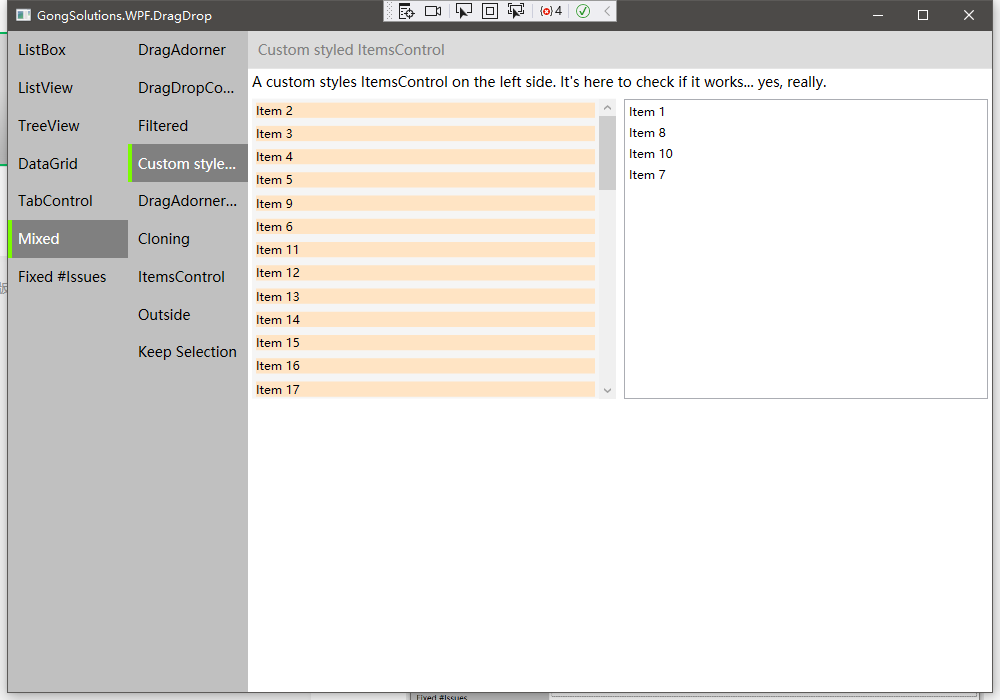 一个可拖拉实现列表排序的WPF开源控件 - 知乎