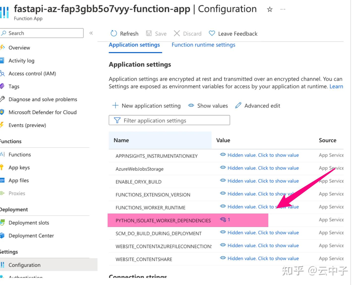 【Azure 应用服务】Python fastapi Function在Azure中遇见AttributeError异常 - 知乎