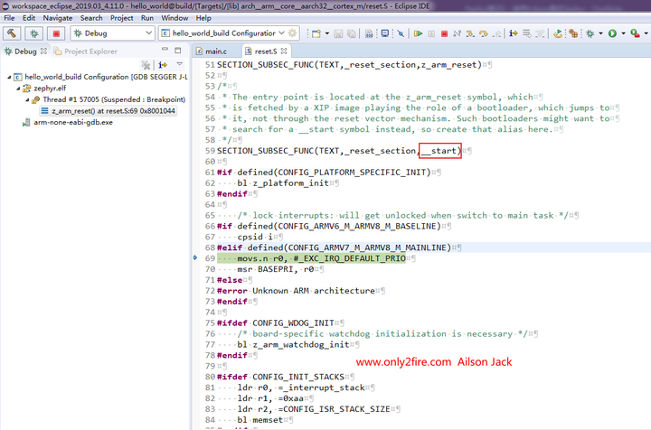 Zephyr笔记3 - 使用Eclipse调试Zephyr - 知乎