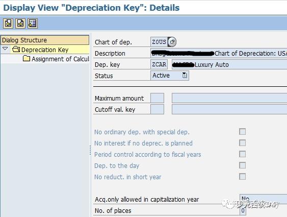 SAP基础设置Asset Accounting 固定资产会计-2 - 知乎