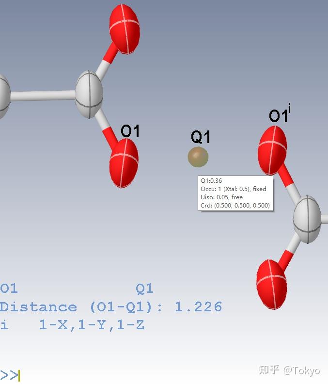 晶体结构中羧基之间的O-H-O氢键及其处理 - 知乎