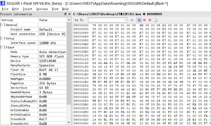 如何使用J-Link烧录SPI Flash - 知乎