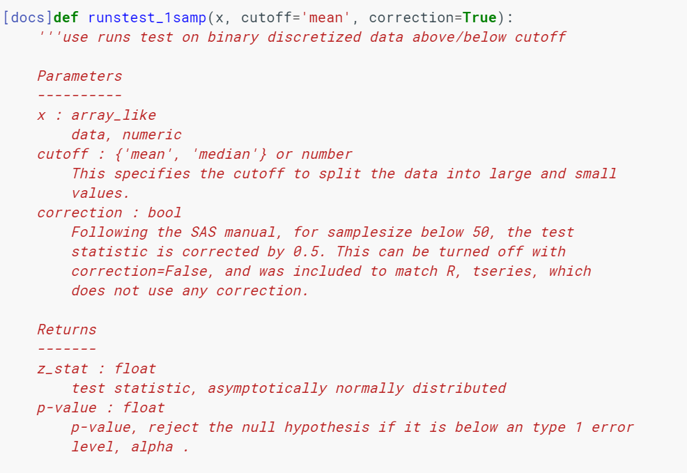 游程检验(the run test)原理 - 知乎
