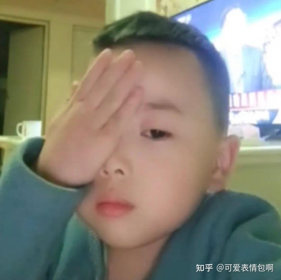 小孩哥丨美妆蛋男孩表情包 知乎