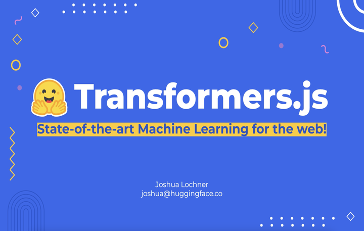 Transformers. js｜Web 上的最新机器学习技术 - 知乎