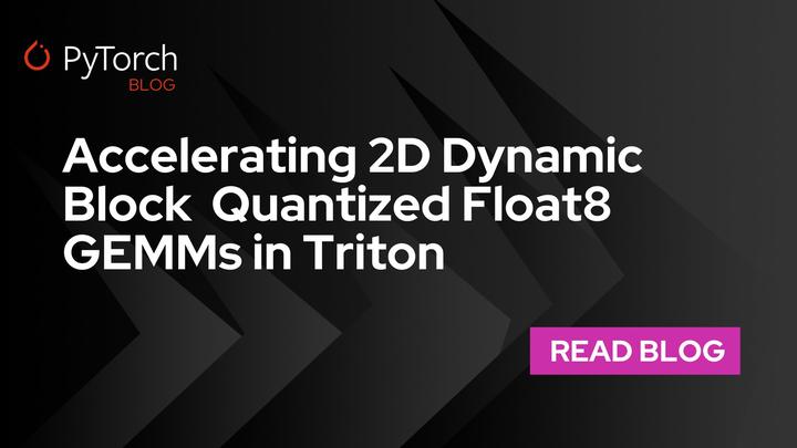 Triton加速2D动态块量化Float8 GEMM - 知乎