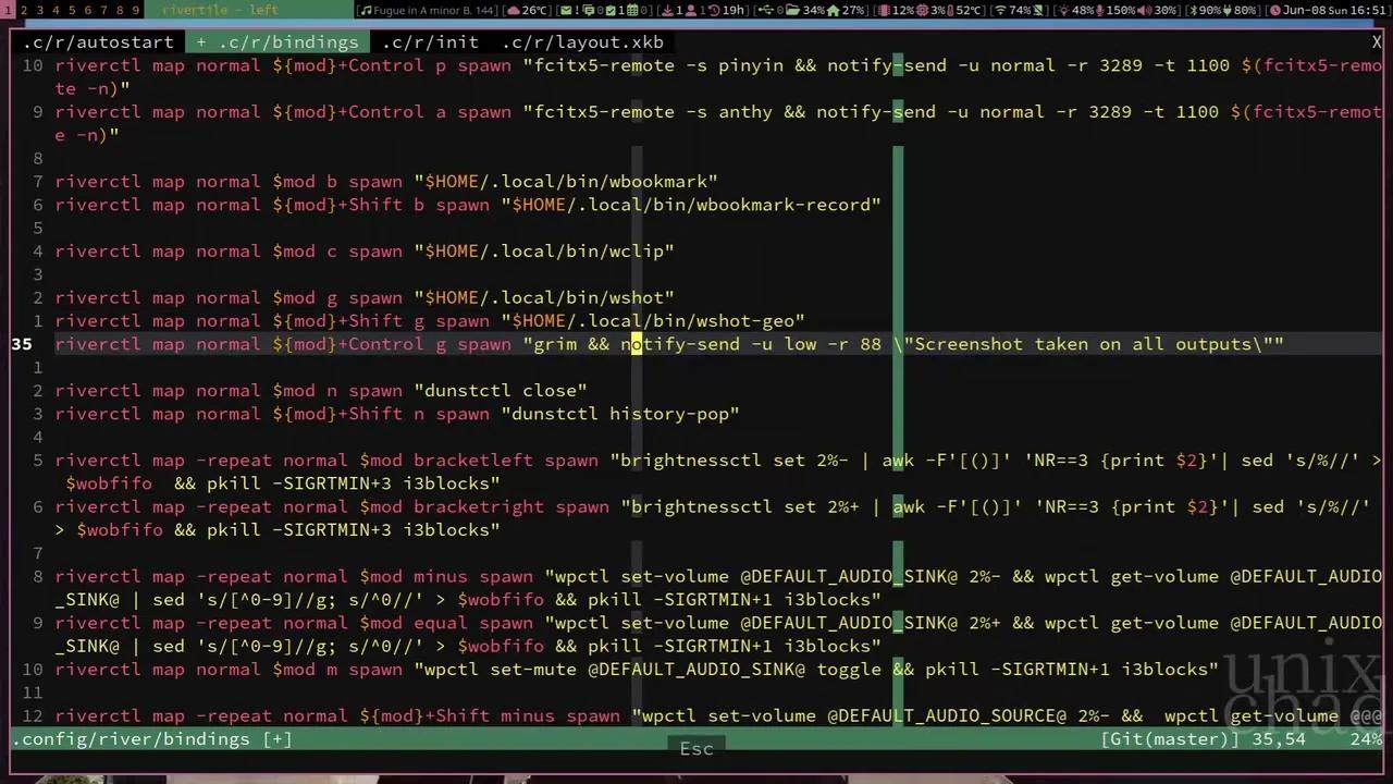 解读我的river配置wayland版dwm+bspwm - 知乎