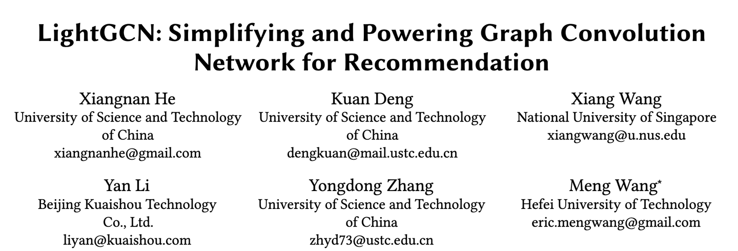 [53] LightGCN: 为推荐系统设计的简化线性 GCN - 知乎