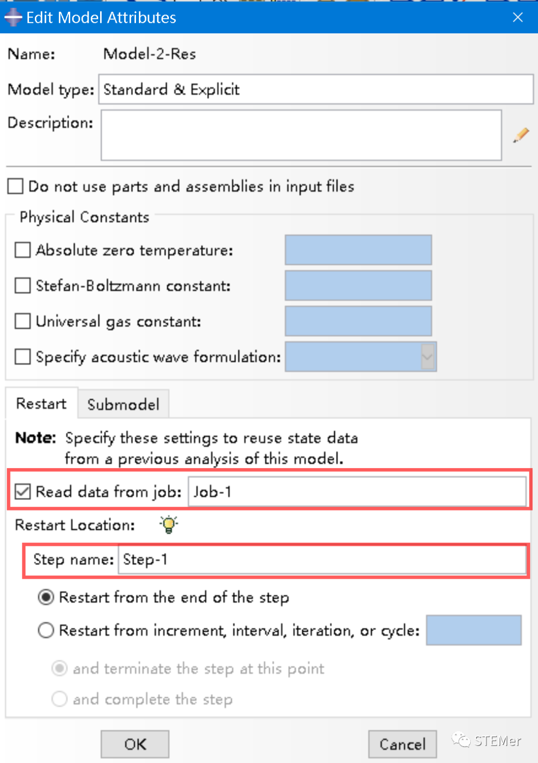 ABAQUS重启动分析 - 知乎