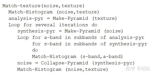Pyramid-based texture analysis/synthesis阅读笔记 - 知乎