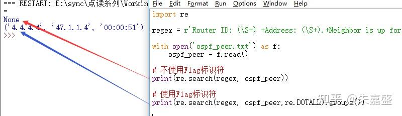 网络工程师Python正则表达式（re实验8，Flags标识位，re.DOTALL） - 知乎