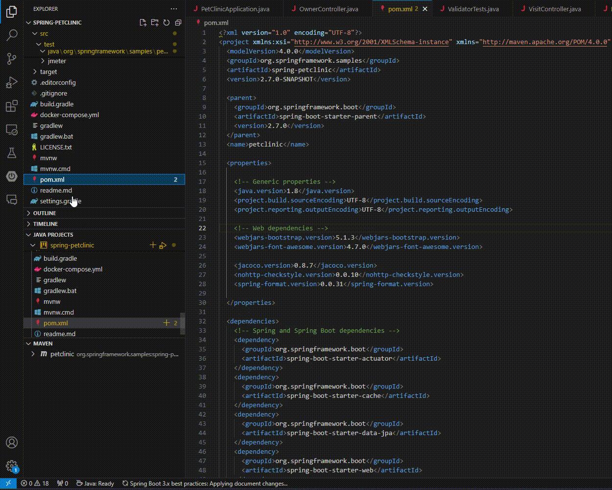 技术速度｜Java on VS Code 3月更新 - 大量 Spring 新功能！测试覆盖率功能正式发布！ - 知乎