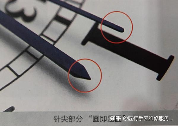 腕表指针针尖的特点 - 知乎