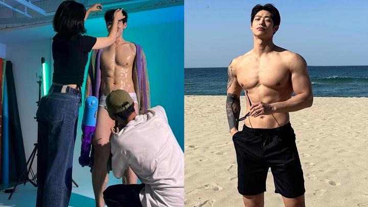 穿着内裤就被拍！这个186cm肌肉男模太帅了…… - 知乎