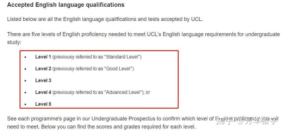 UCL语言等级划分 - 知乎