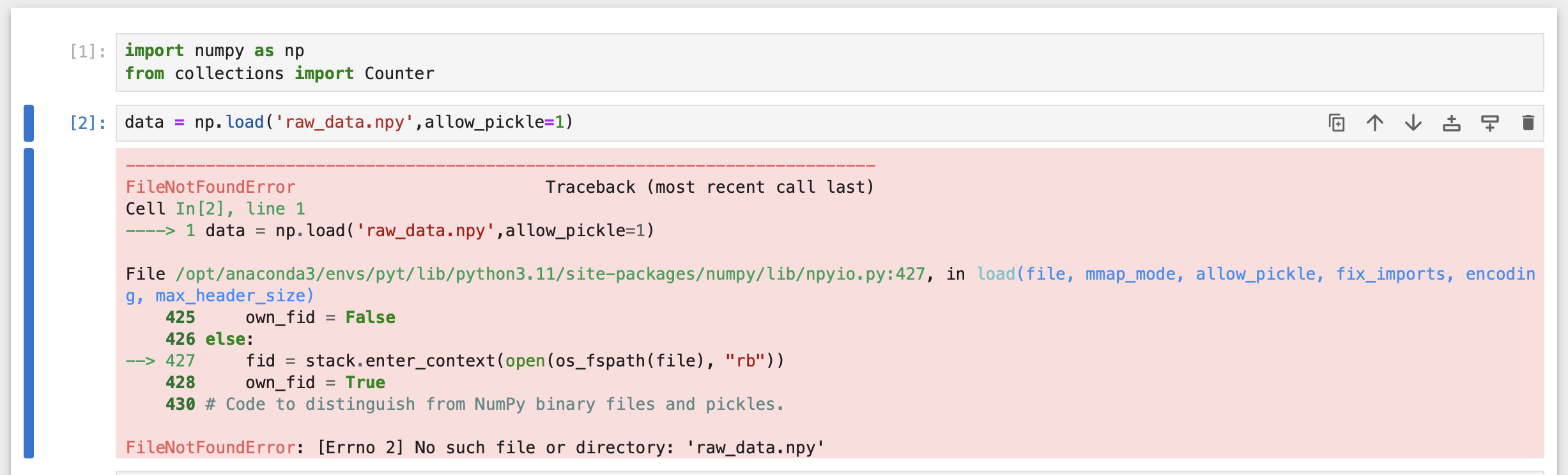 jupyter notebook常见错误解析 - 知乎