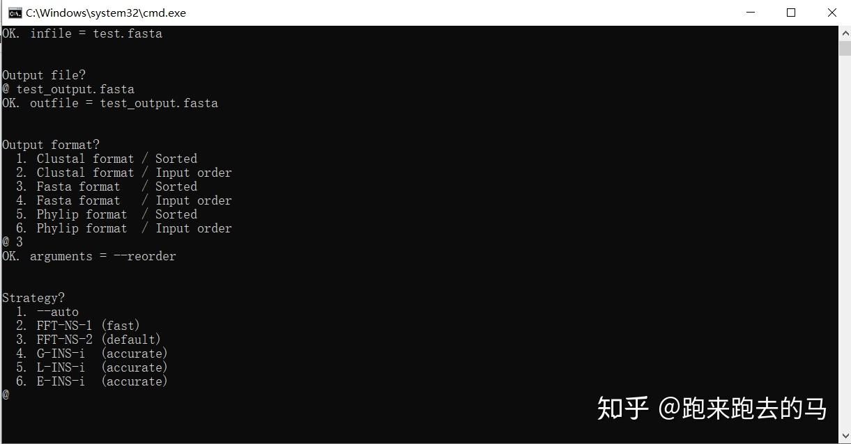 MAFFT这个程序如何用？ - 知乎