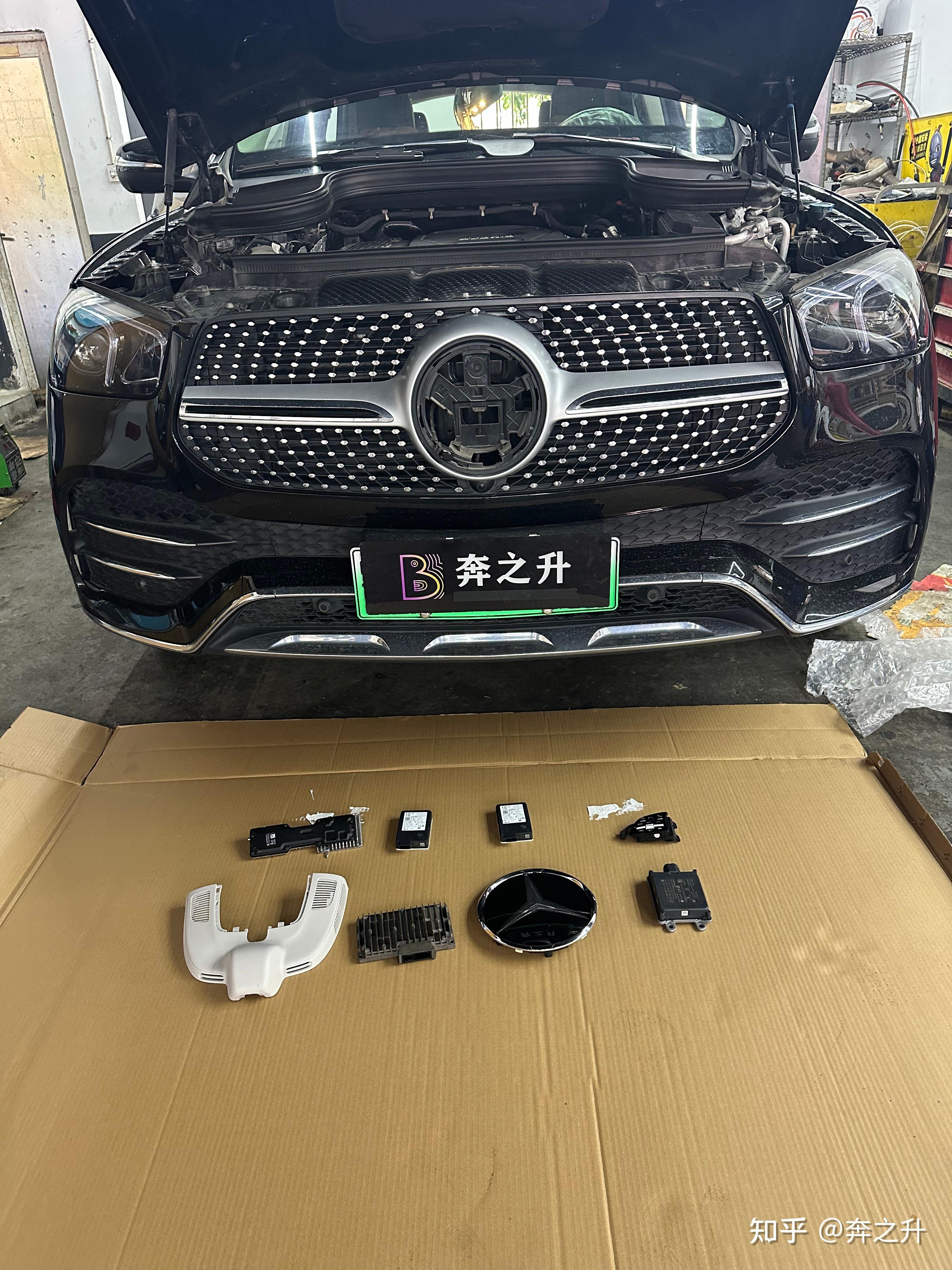 新款奔驰GLE350e升级智能辅助驾驶23P出差武汉安装啥体验 - 知乎