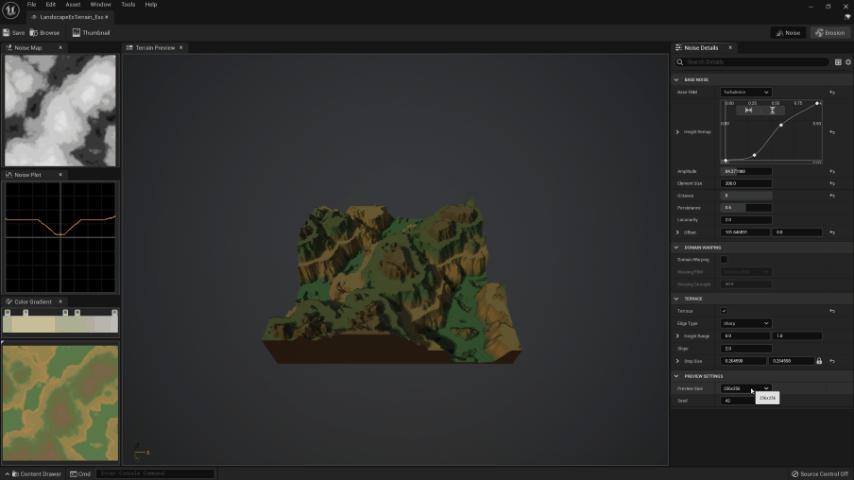 【UE5】给Landscape加一点料-地形篇（二）-地形生成 - 知乎