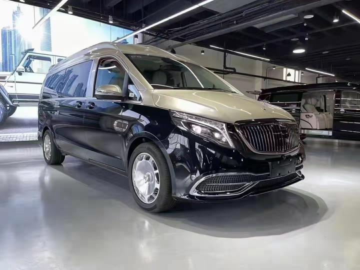 奔驰v260l高顶七座豪华商务车双拼色雅金版 - 知乎