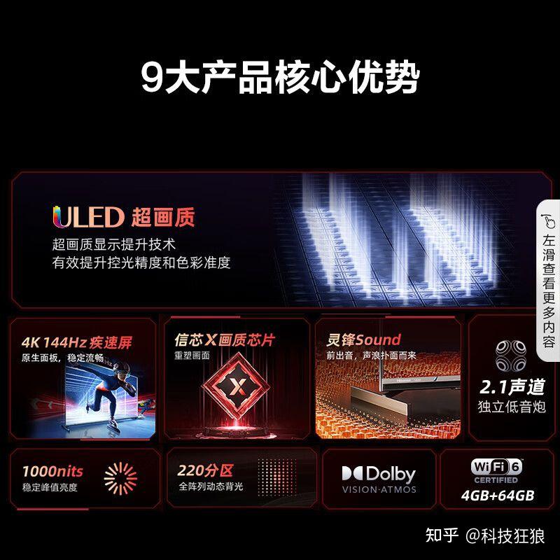 超越想象！海信75E75K电视，4K144Hz极致画质，刷新你的观影极限 - 知乎
