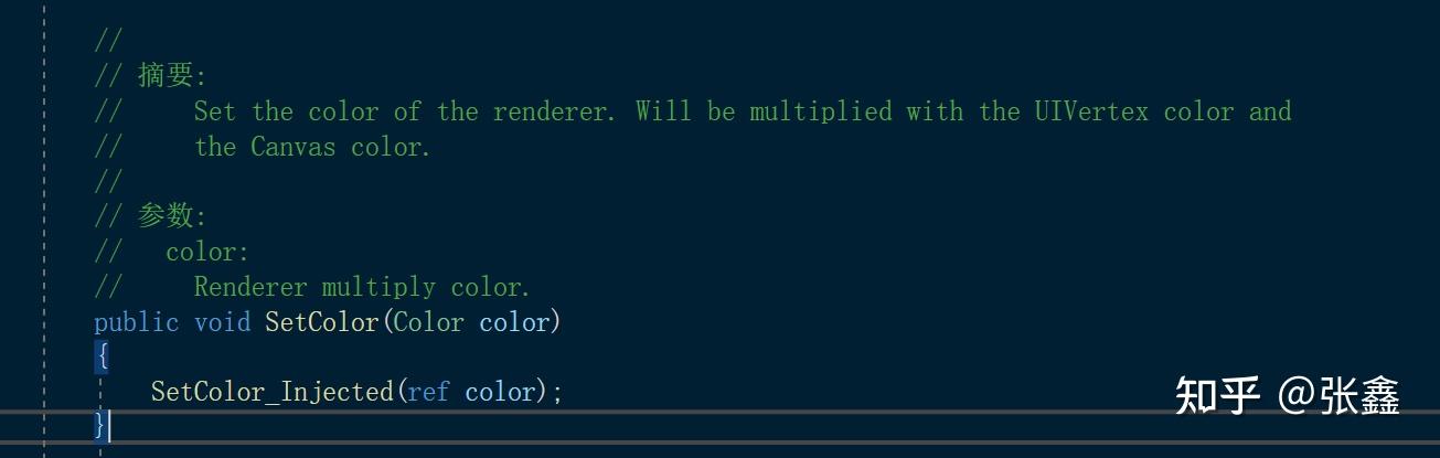 通过CanvasRenderer.SetColor和Image.color修改UI组件颜色的区别 - 知乎