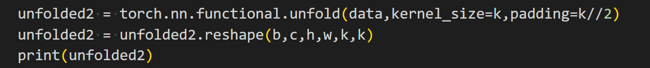 tensor.unfold转torch.nn.unfold - 知乎