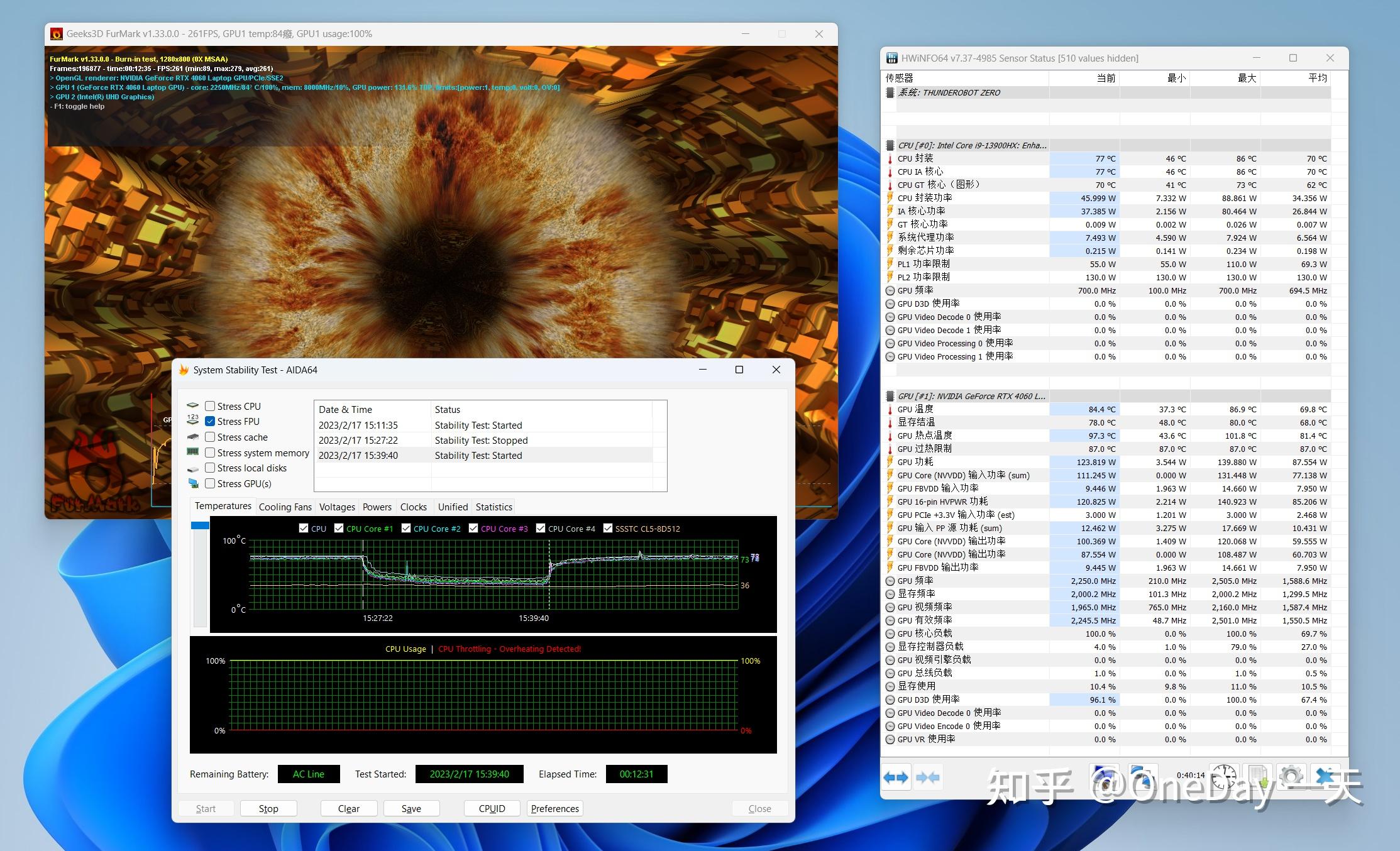 移动版RTX 4060表现如何？雷神ZERO 2023游戏性能测试 - 知乎