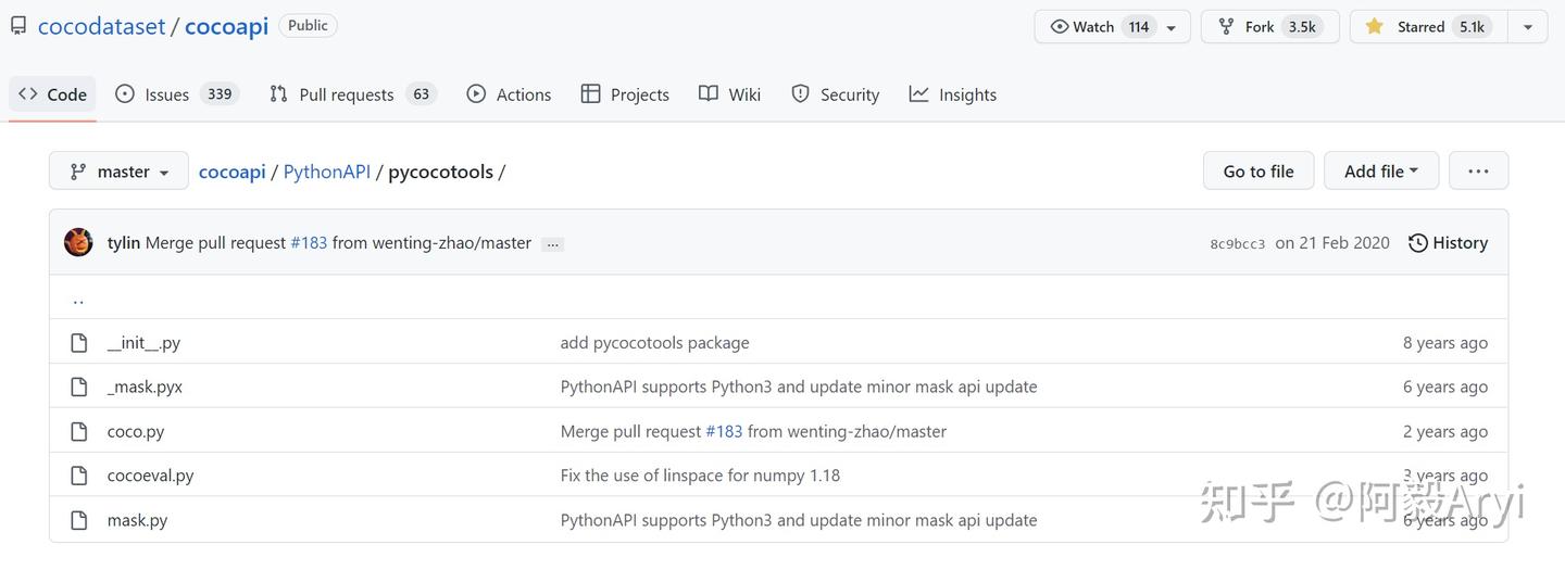Coco数据集 Pycocotools 解析 知乎