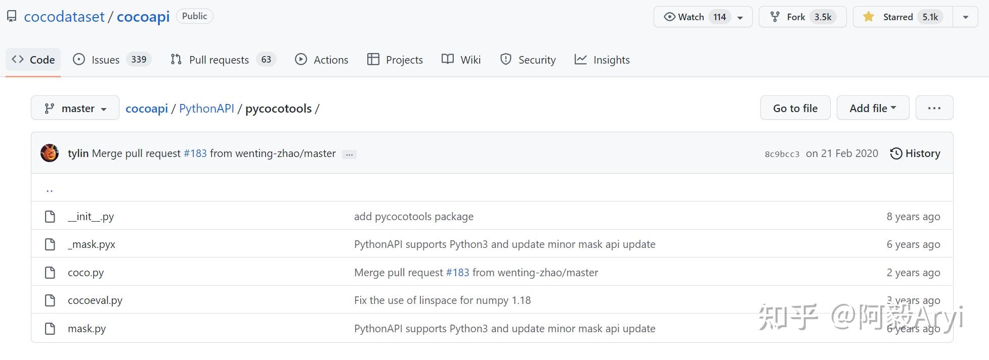 COCO数据集 pycocotools 解析 - 知乎