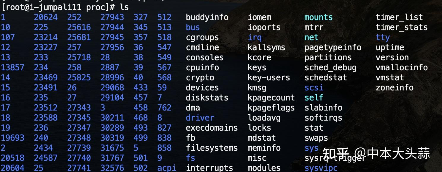 Linux procfs内容大汇总（1） - 知乎