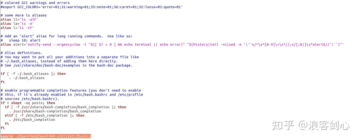 完整版OpenFOAM-v1812和wave2Foam的安装过程 - 知乎