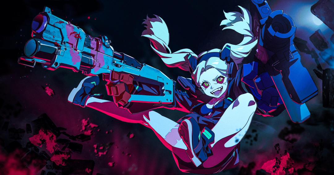 丽贝卡：“你回来了，他很开心。” | 《赛博朋克：边缘行者》壁纸特辑 - 知乎