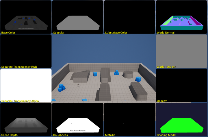 【UE笔记】开启 Buffer Visualization 的 Console Command - 知乎