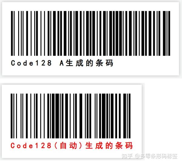 如何减小Code128条形码的长度 - 知乎