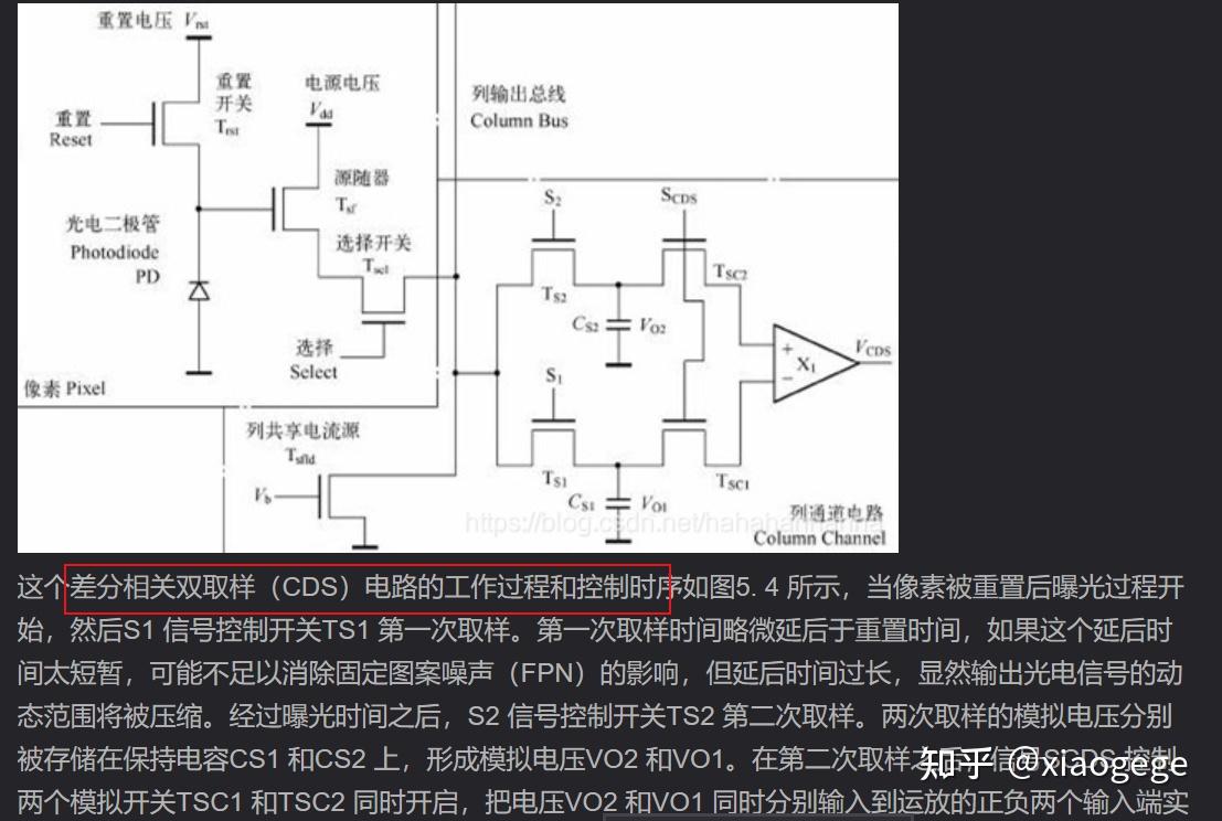 sensor的CDS采样电路 - 知乎