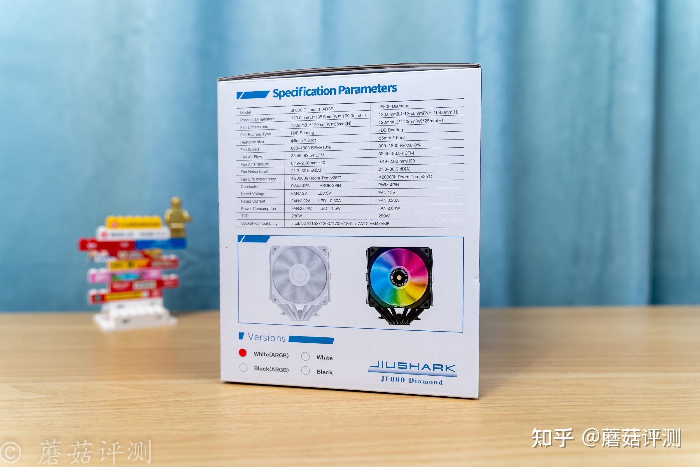 颜值漂亮，散热效能强劲，九鲨JF800双塔6热管全焊接散热器 评测 - 知乎