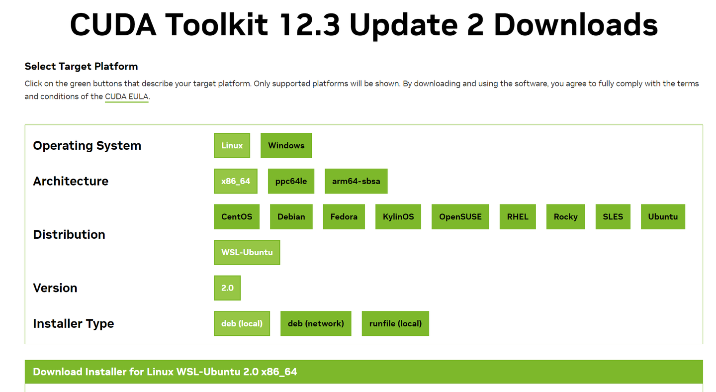 Install Cuda Toolkit And Cudnn In Wsl2 知乎 2573