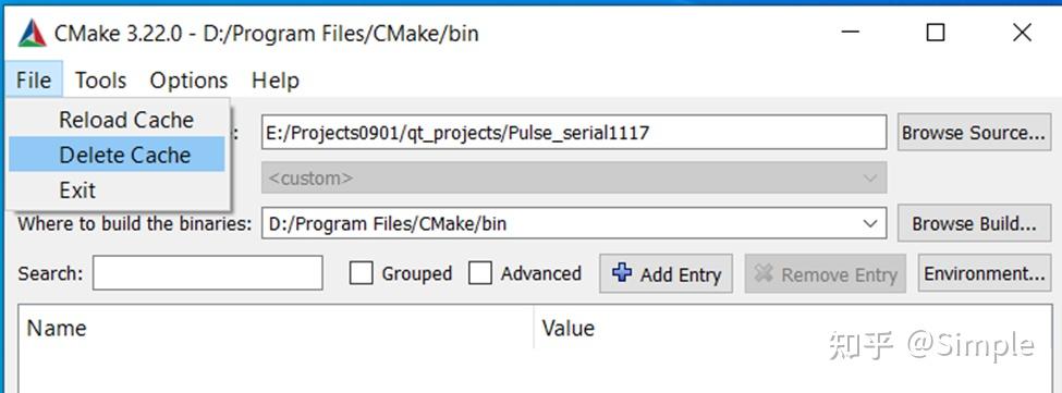 Win10中用Cmake编译QT源文件的设置方法 - 知乎