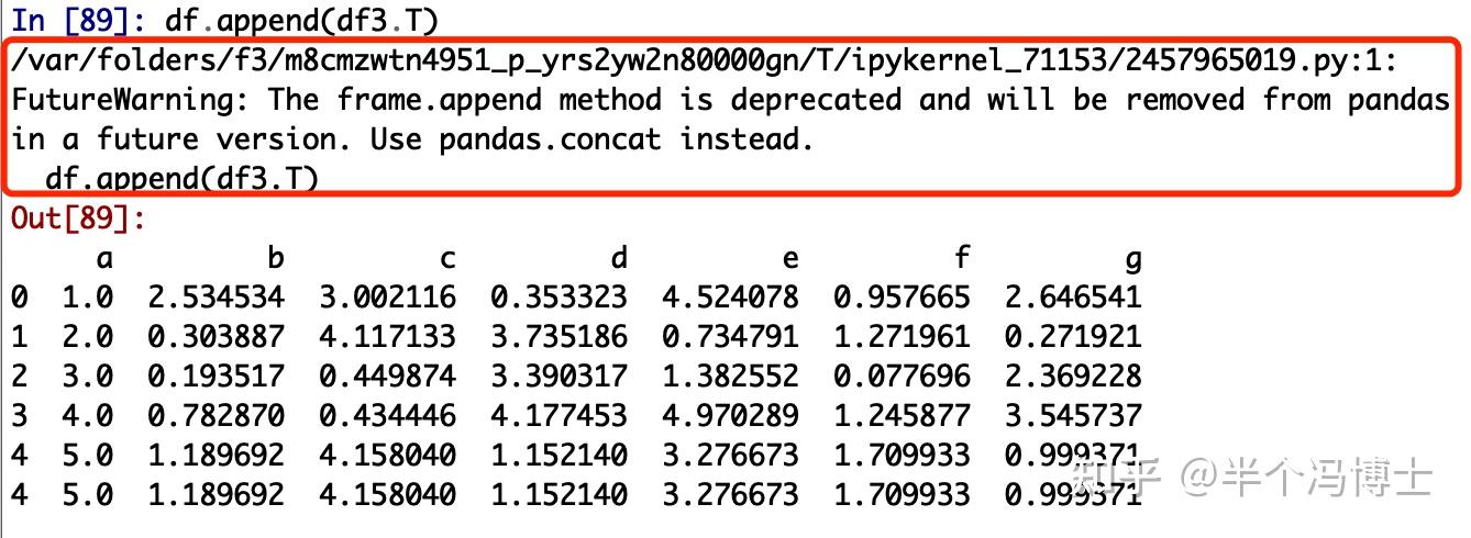 如何在 Pandas DataFrame 中添加一行？ - 知乎