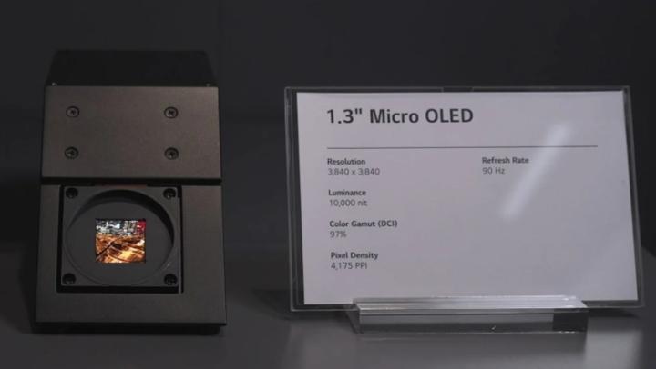 LG Display展示新MicroOLED面板，像素密度达4175 PPI - 知乎