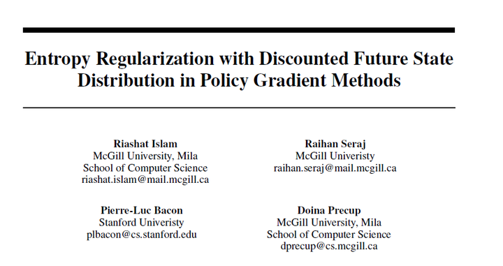 【强化学习 114】State Entropy Regularization - 知乎