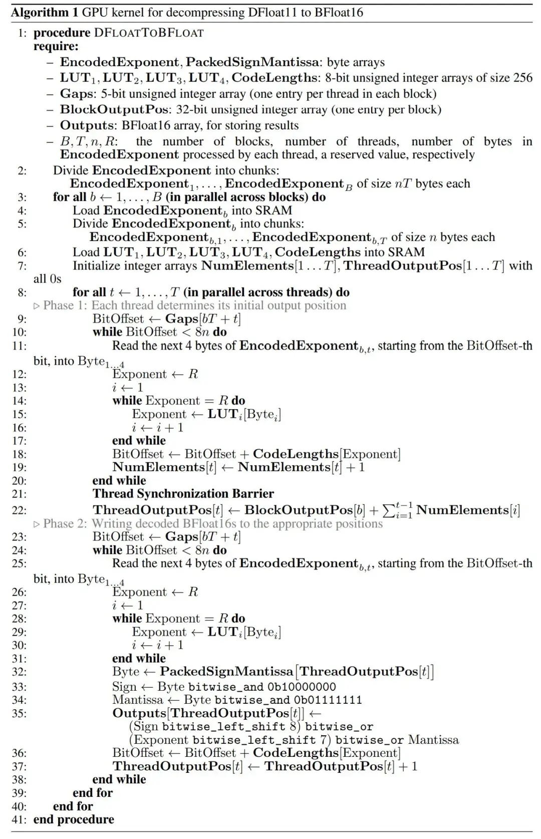 模型压缩到70%，还能保持100%准确率，无损压缩框架DFloat11来了 - 知乎