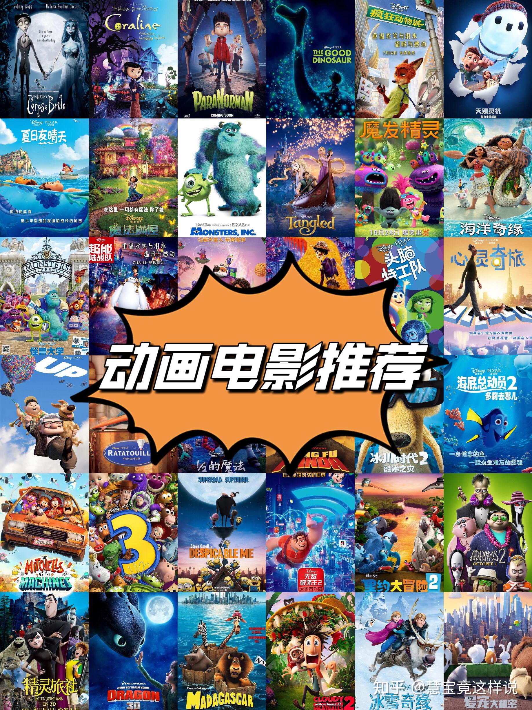 【39部适合学英语动画电影推荐】（含豆瓣评分）系列电影|定格动画|迪士尼|皮克斯|个性画风|每帧都能当壁纸 - 知乎