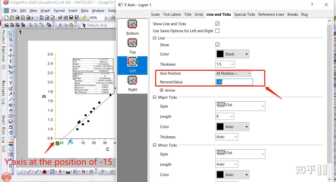origin9.1如何平移坐标轴？ - 知乎