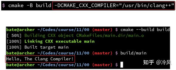 CMake实现跨平台与指定编译器 - 知乎