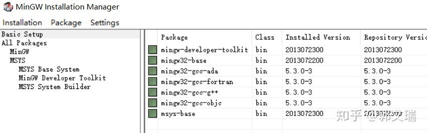 windows下安装MinGW的配置 - 知乎