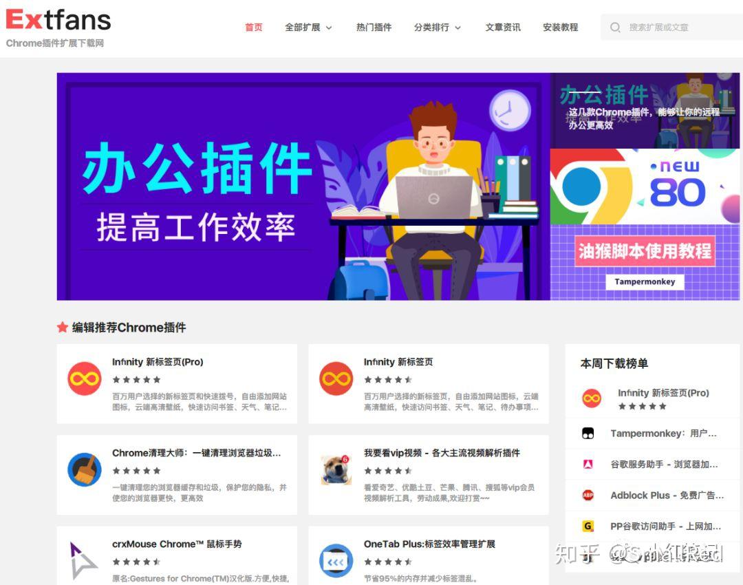 分享几个国内的Chrome插件下载网站 - 知乎