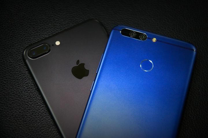 【机皇争霸第一季】颜值大比拼-荣耀V9对比IPhone7P - 知乎