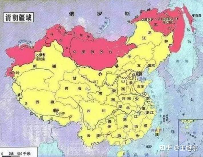 八张图说清朝疆域变化 - 知乎